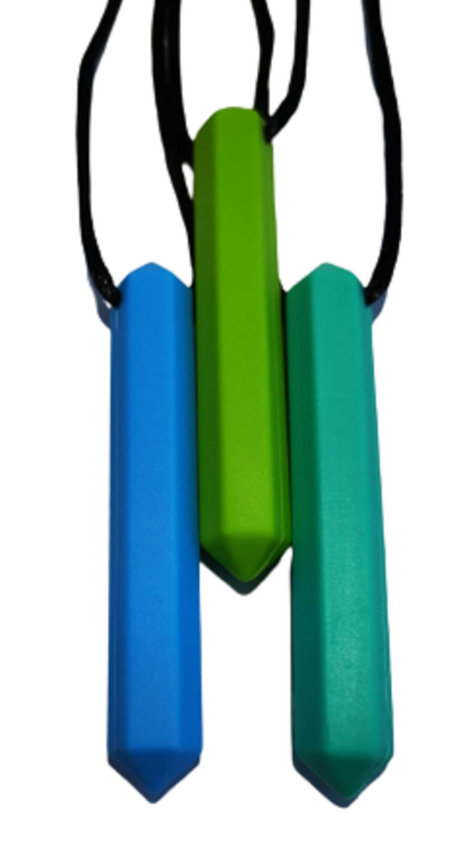 Chewelry Sensory Chew Necklace Discreet Stimming Chewlery Gem Pendant ...